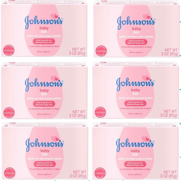 Johnson’s | Bath | Johnsons Baby Soap 6 Mild Gentle Bars For Adults And ...